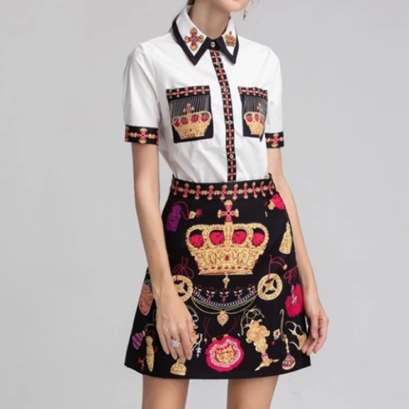 Dresses | Gorgeous Designer Style Embellished Set Dg Inspired | Poshmark